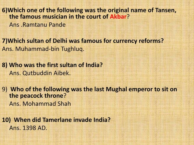 Mughal empire | PPT