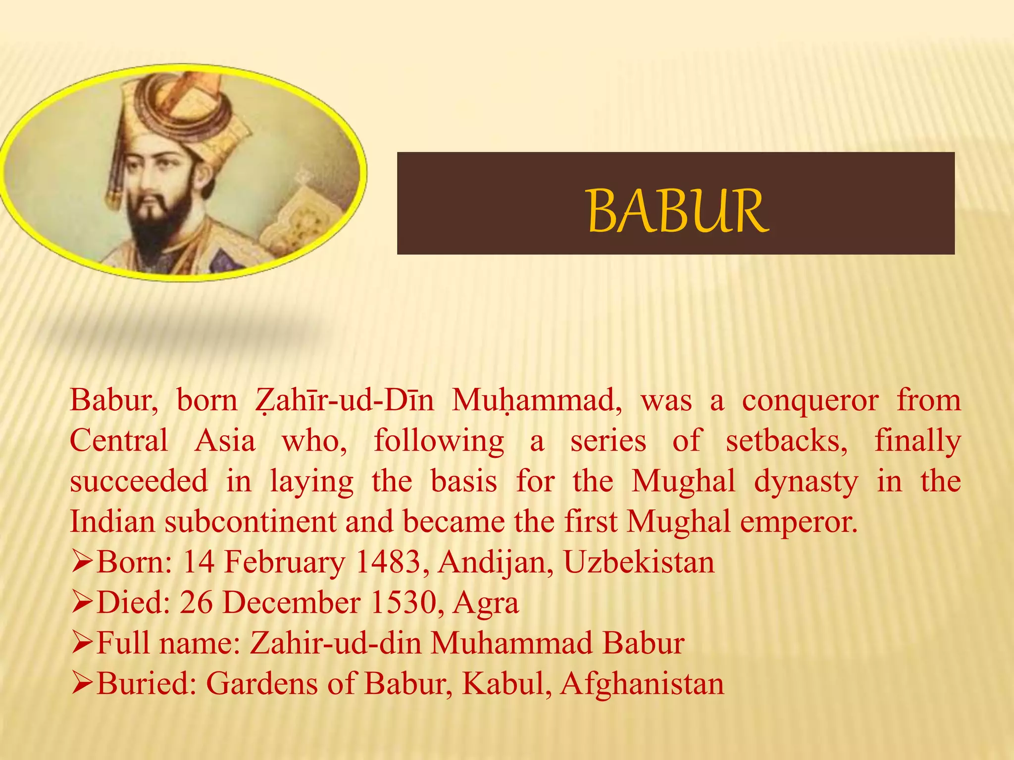 Mughal empire | PPTX