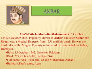 Mughal empire | PPTX