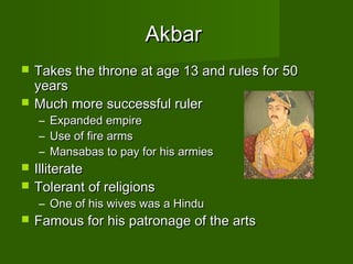 Mughal empire | PPT