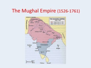 Mughal Empire Map 1500ad