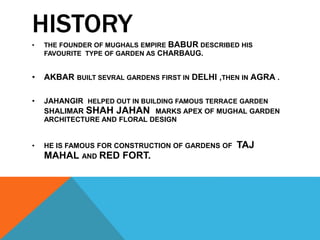 Mughal garden | PPTX