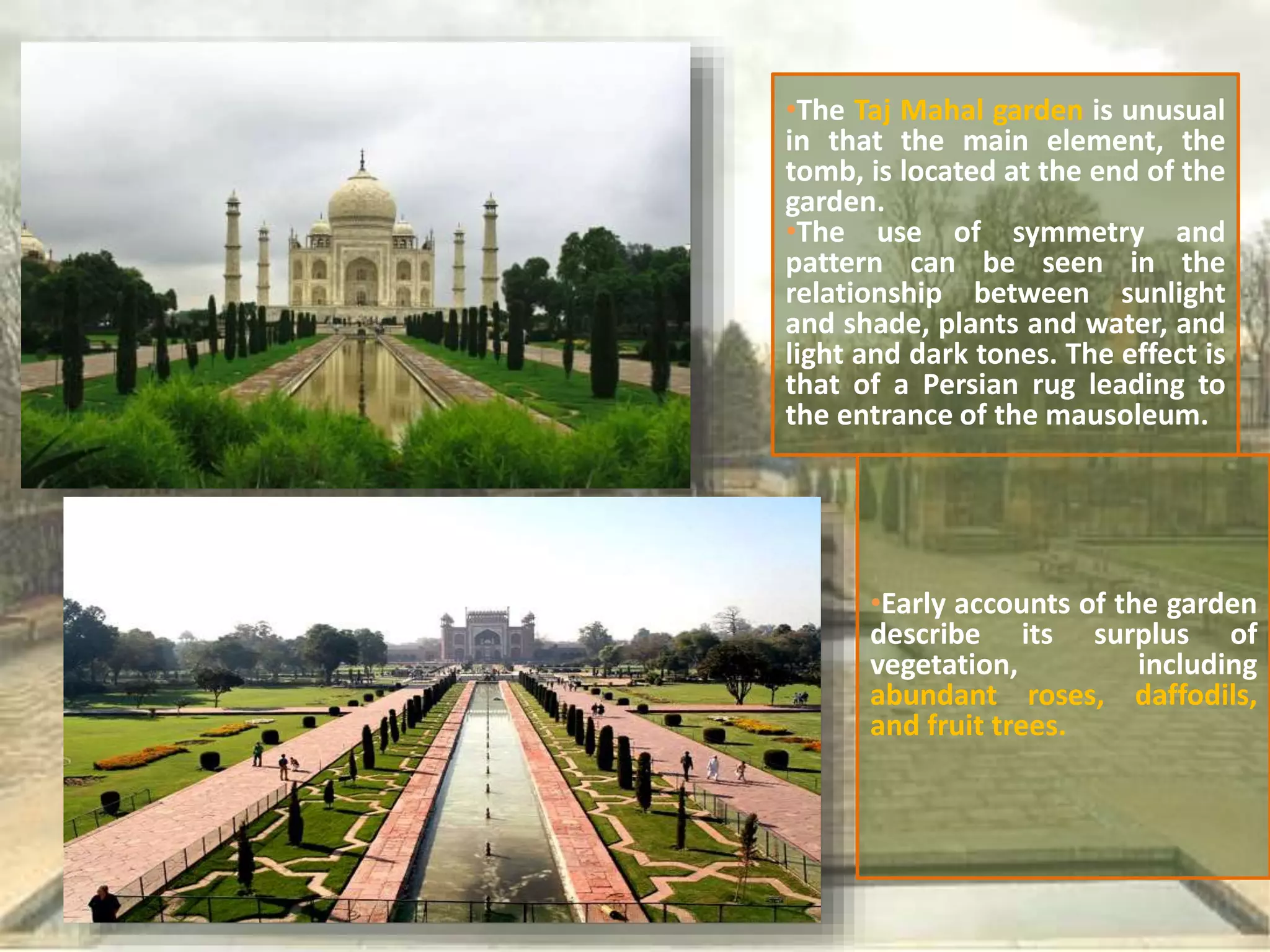 Mughal Gardens | PPTX