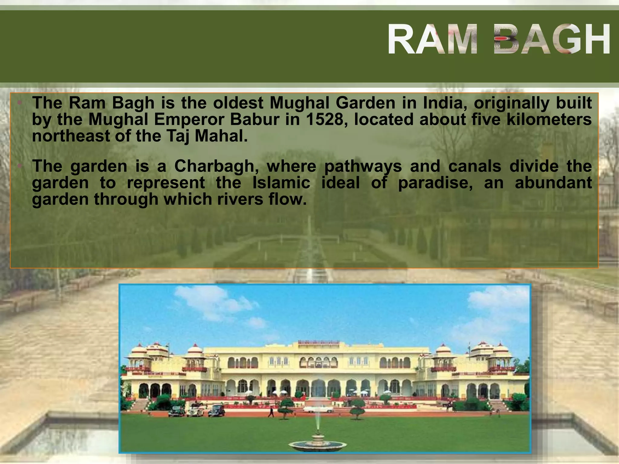 Mughal Gardens | PPTX