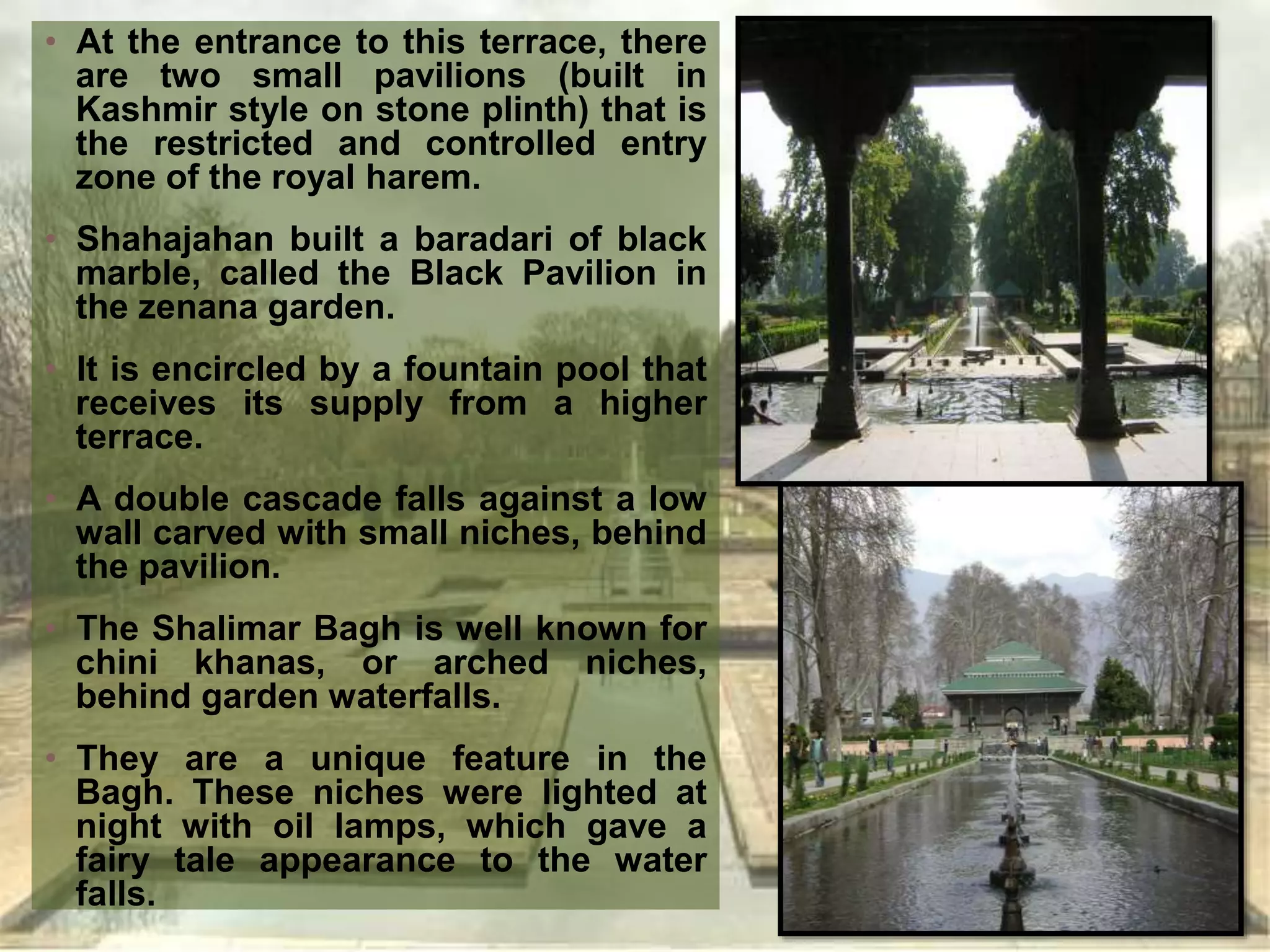 Mughal Gardens | PPTX