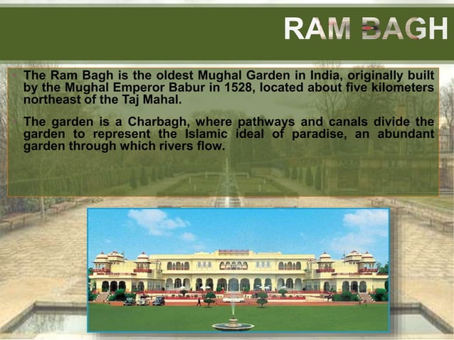 Mughal Gardens | PPTX