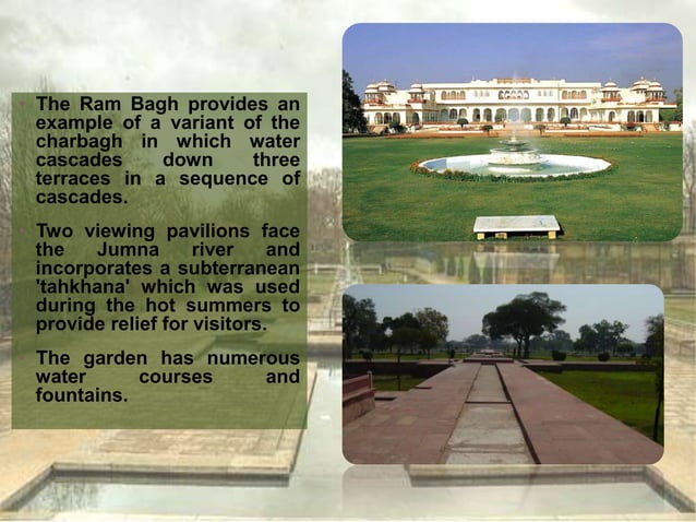Mughal Gardens | PPTX