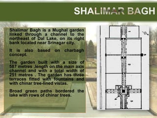 Mughal Gardens | PPTX