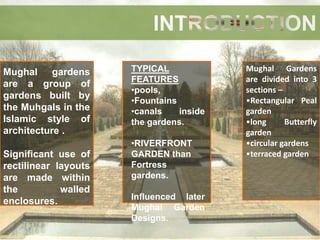 Mughal Gardens | PPTX