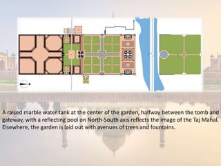 Mughal gardens architecture | PPTX