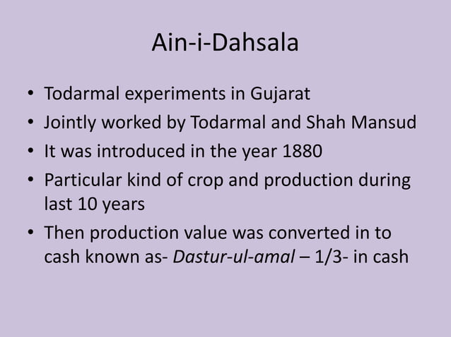 Mughal land Revenue System | PPTX | Islam | Religion & Spirituality