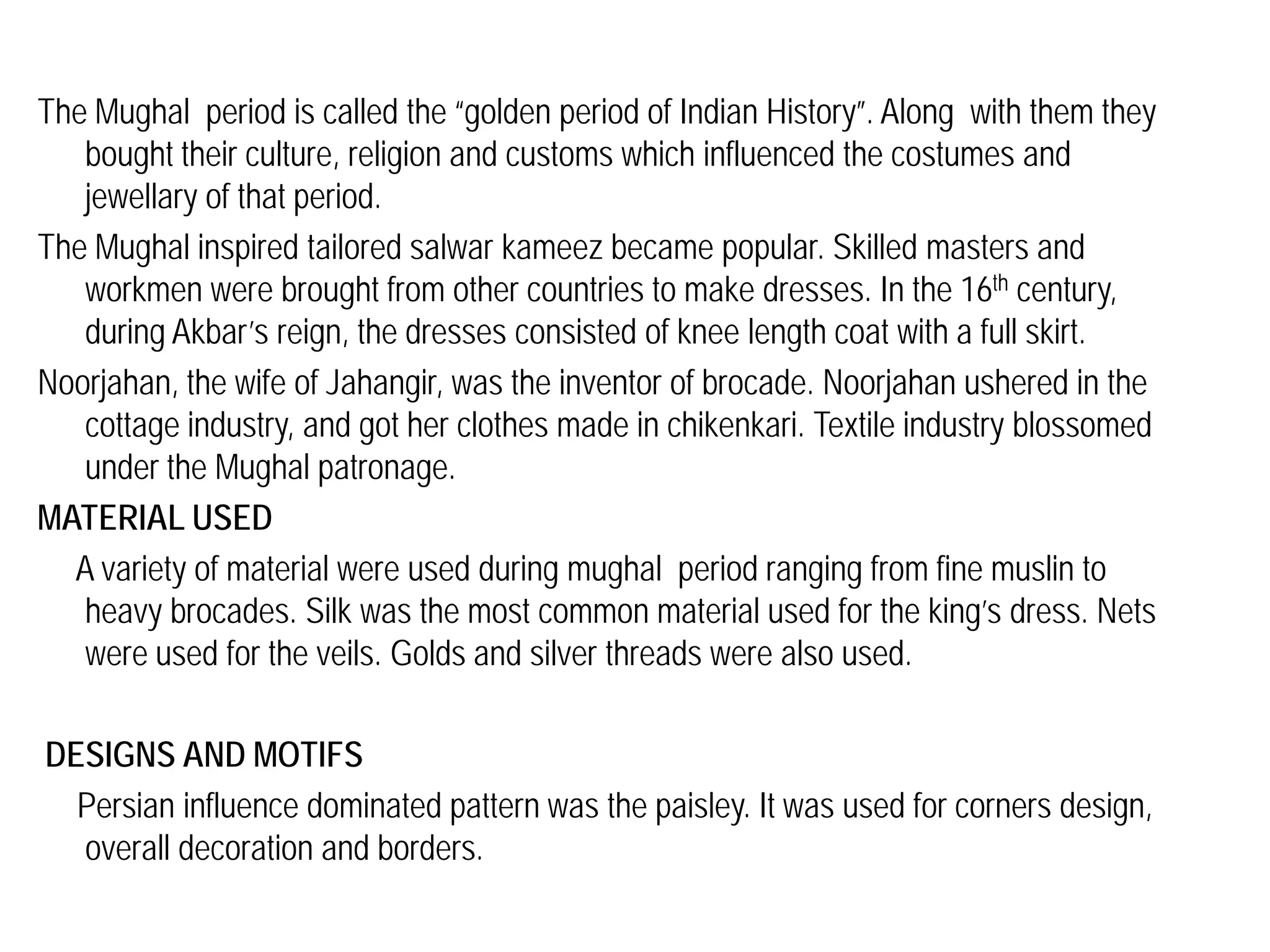 All about the costume that was worn in Mughal Era... | PDF