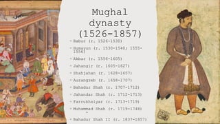 class 7 ncert history chapter mughals.pptx