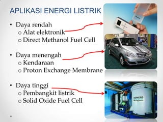 Fuel Cell Hidrogen (Jurusan Kimia Unesa) | PPTX