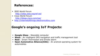 Internet of Things | PPTX