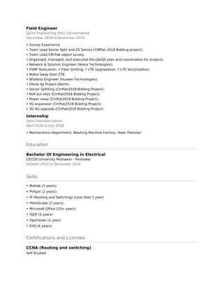 Muhammad-Asad-Jehan — curriculum Vitae (CV) | PDF