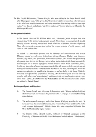 Muhammad (PBUH) The Finest Man Who Ever Lived | PDF