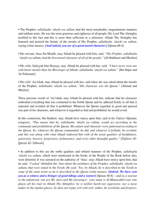 Muhammad (PBUH) The Finest Man Who Ever Lived | PDF