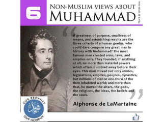 MUHAMMAD - THE LAST MESSENGER OF GOD - GREATEST MAN IN HISTORY | PPTX
