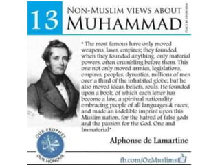 MUHAMMAD - THE LAST MESSENGER OF GOD - GREATEST MAN IN HISTORY | PPTX