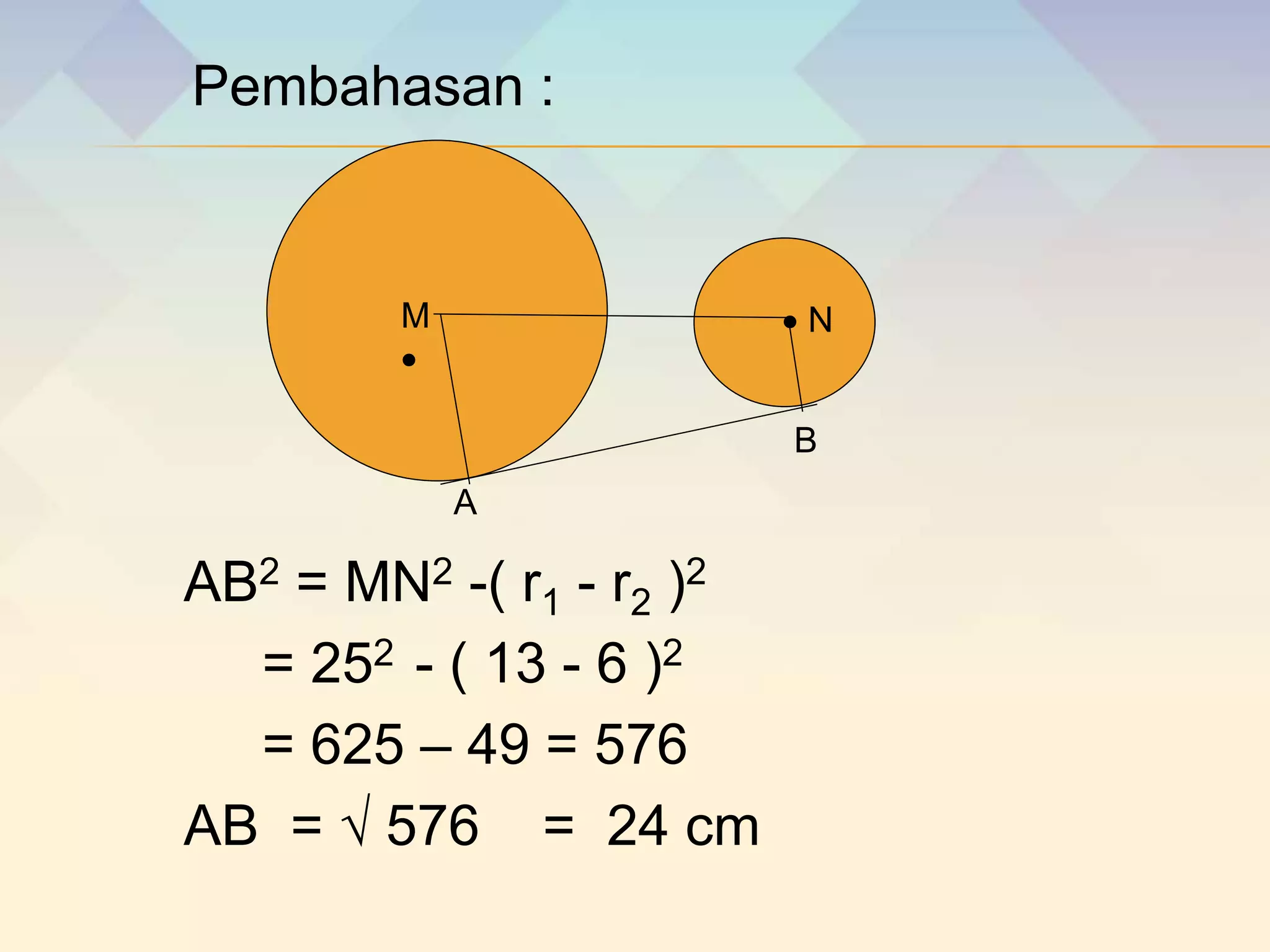 GARIS SINGGUNG LINGKARAN (Muhammad Agus Ridho) | PPTX