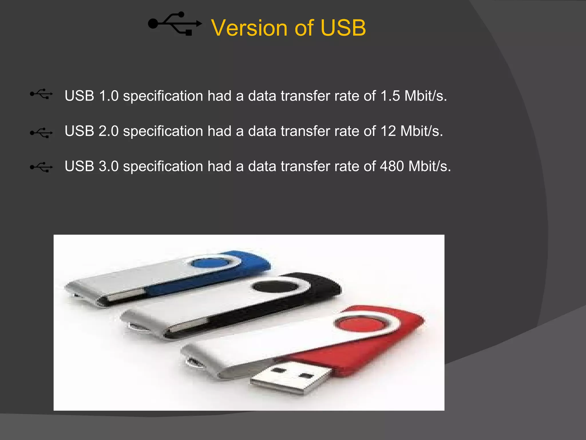Muhammad Ahsan Rauf Presentation about USB | PPT