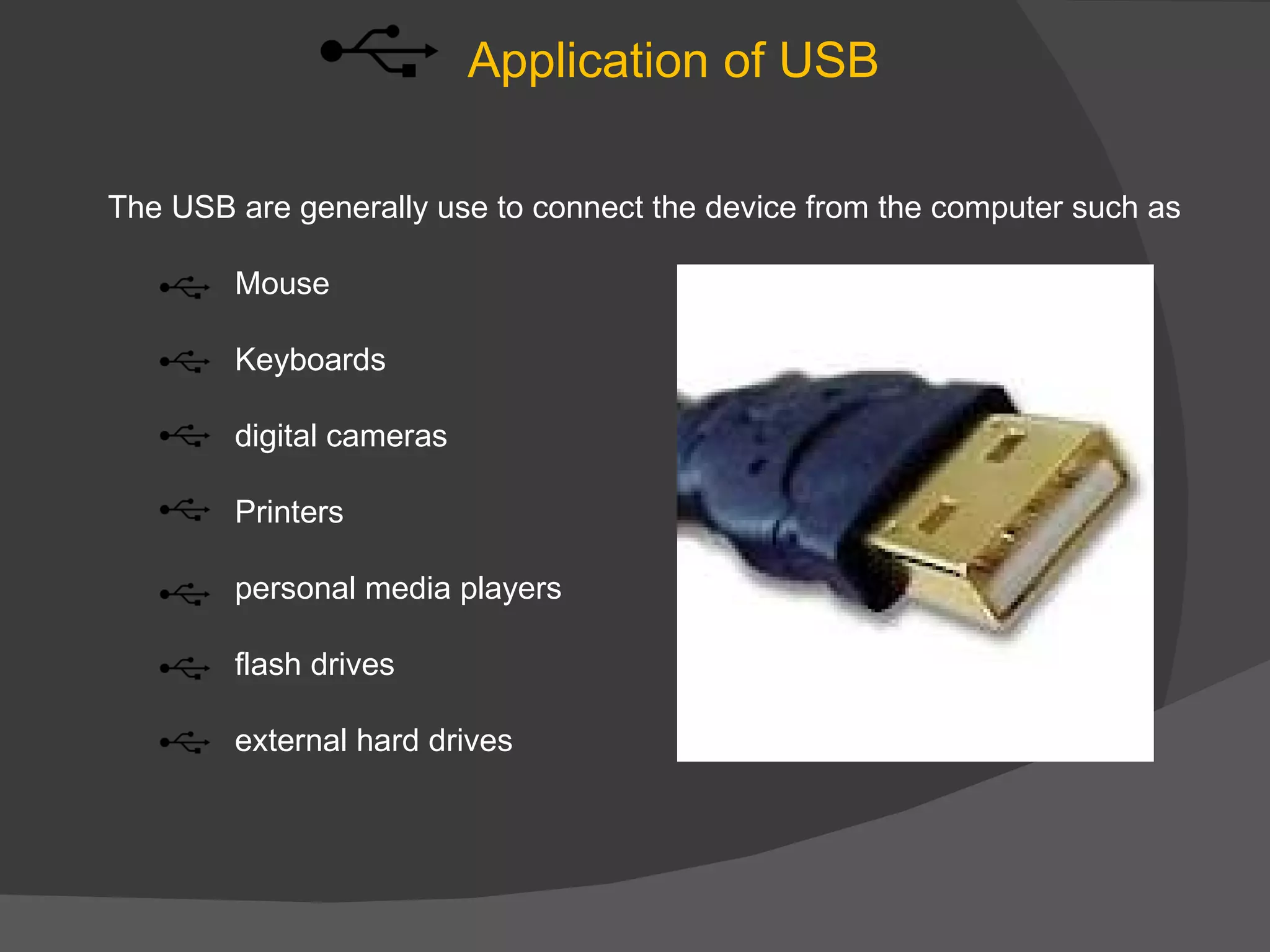 Muhammad Ahsan Rauf Presentation about USB | PPT