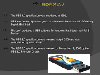 Muhammad Ahsan Rauf Presentation about USB | PPT
