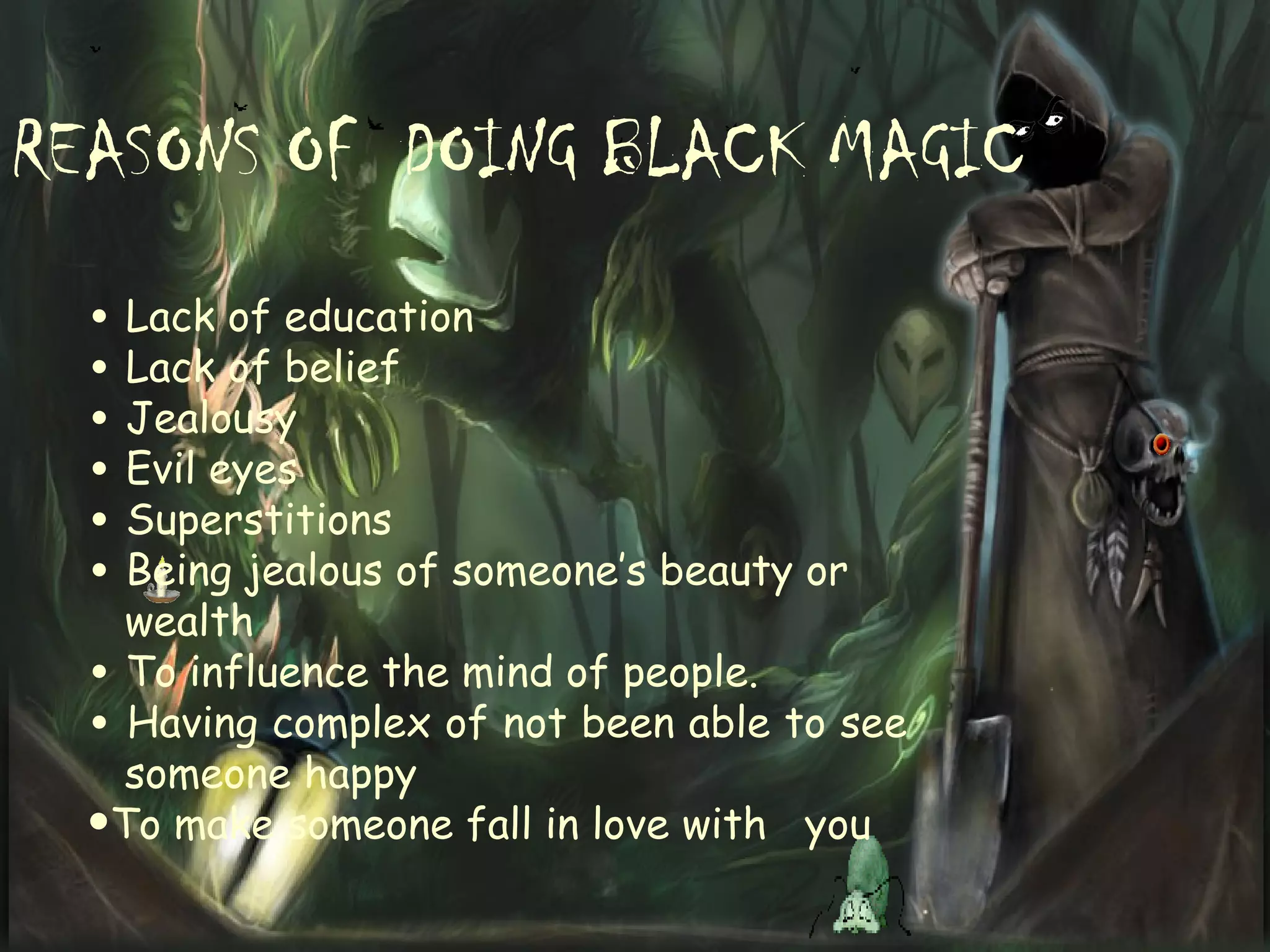 Black magic presentation | PPT