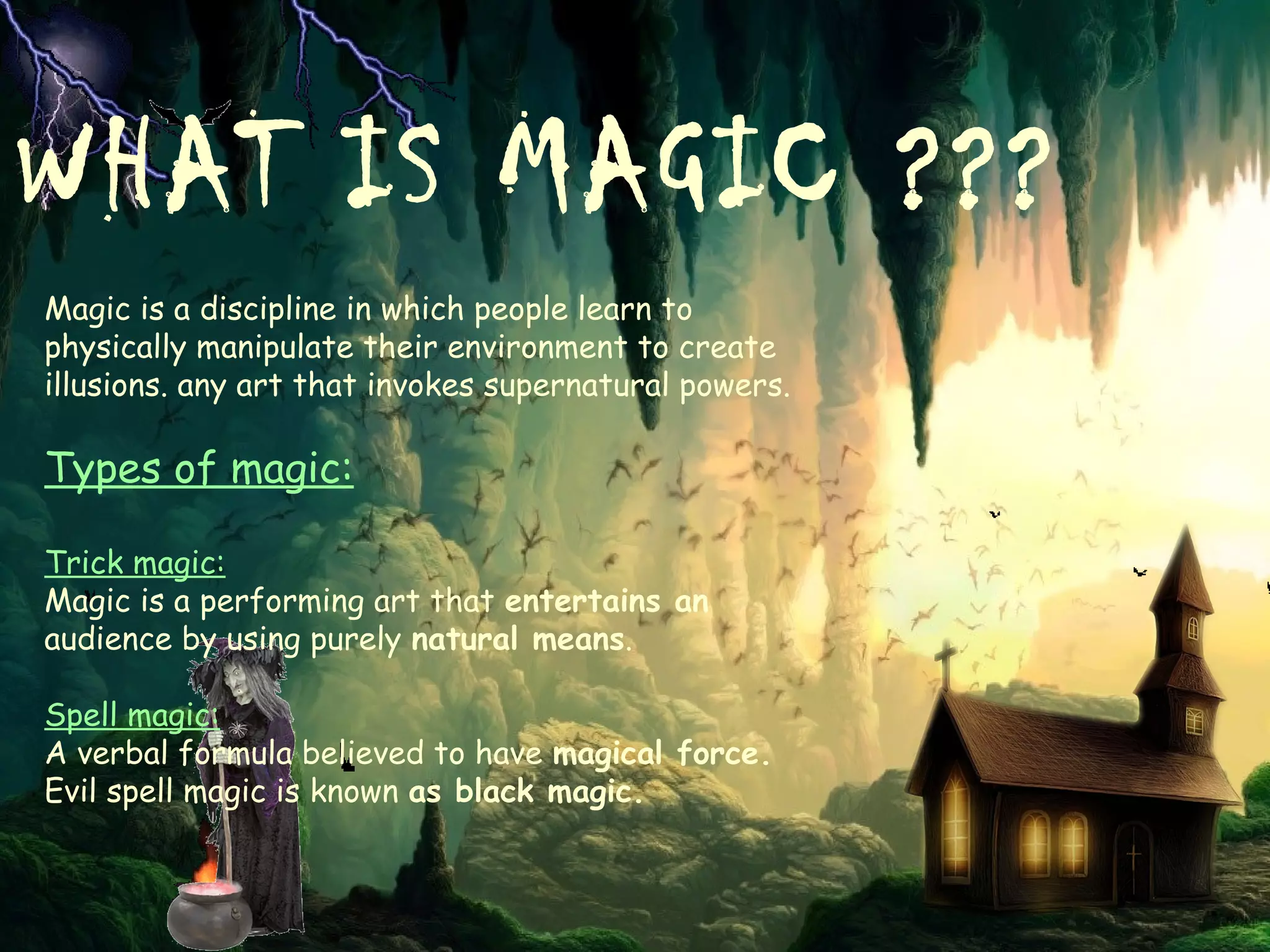 Black magic presentation | PPT
