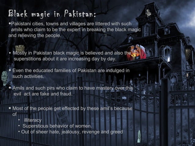 Black magic presentation | PPT