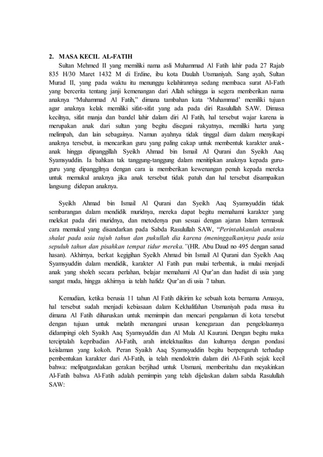 Muhammad al fatih | PDF