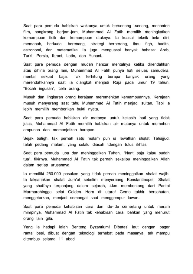 Muhammad al fatih 1453 | PDF
