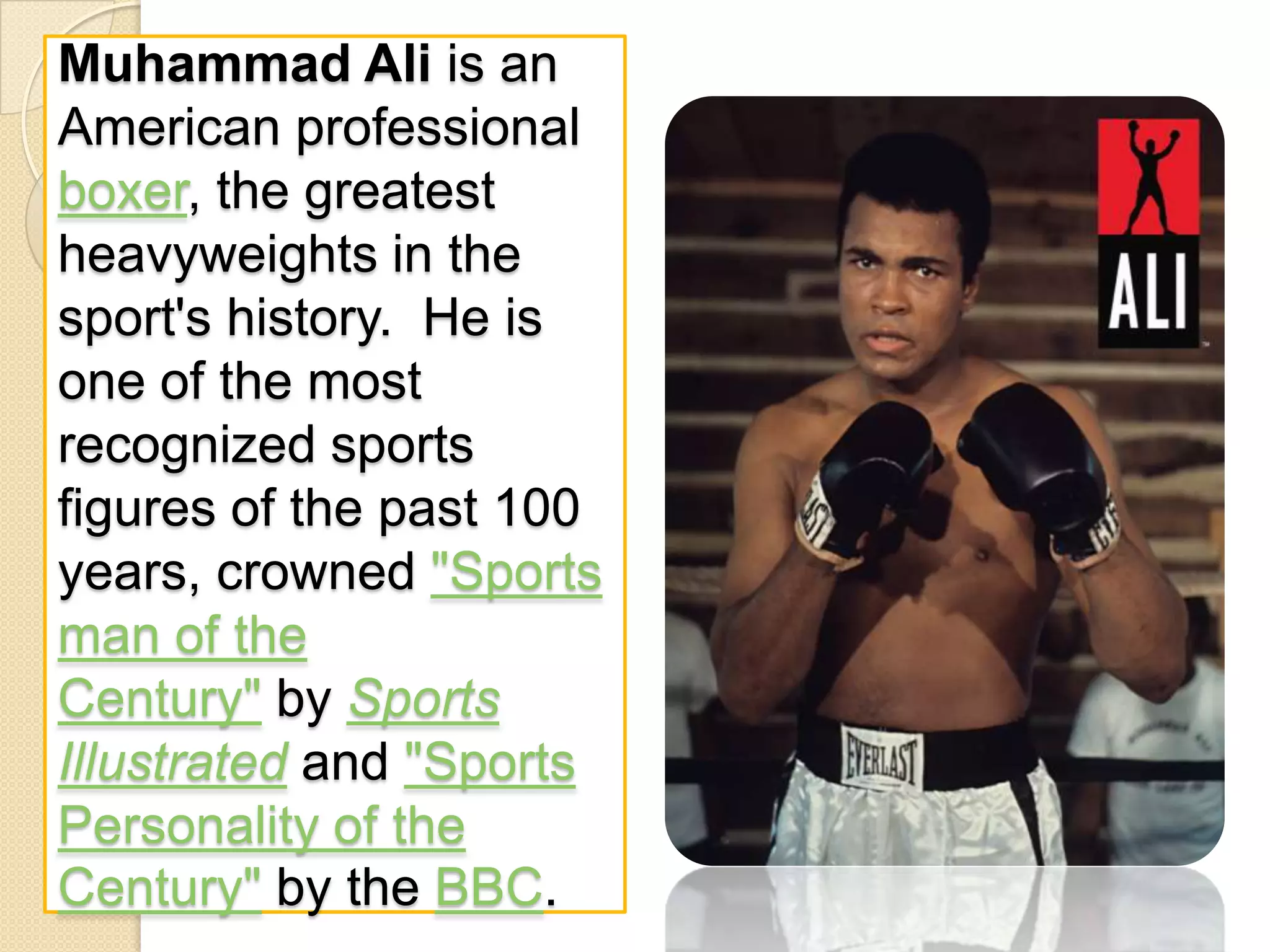 Muhammad Ali | PPT