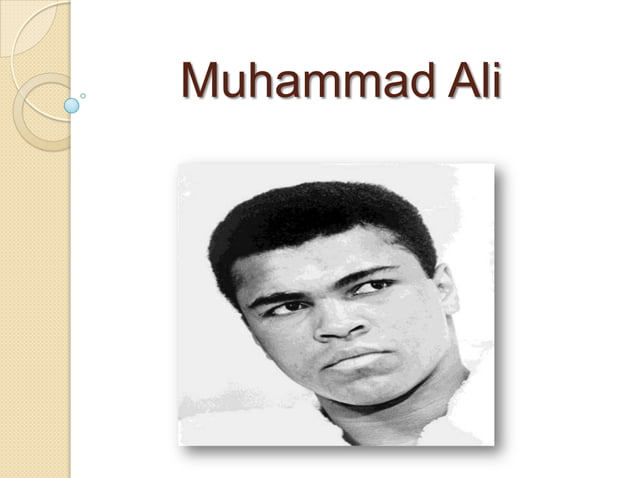 Muhammad Ali | PPTX