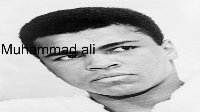 Muhammad ali | PPT