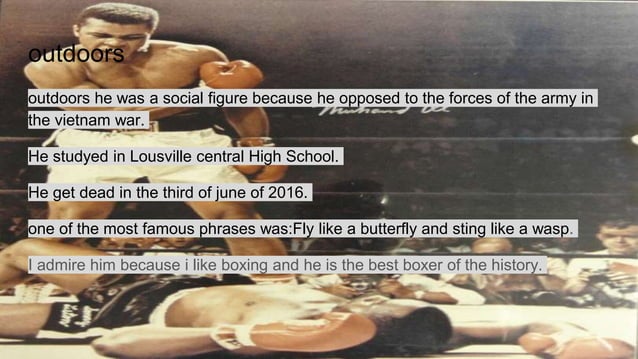 Muhammad ali | PPT