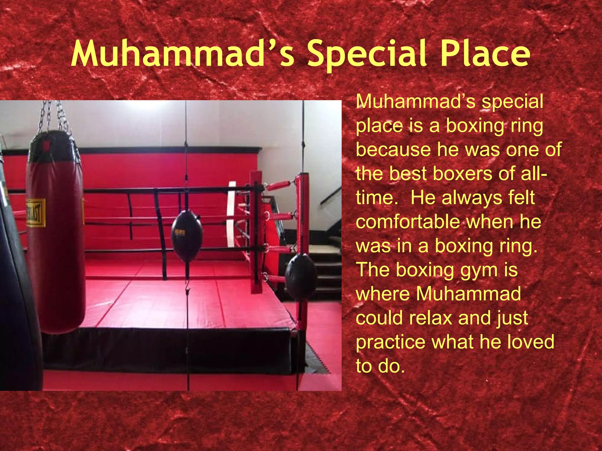 Muhammad ali power point | PPT