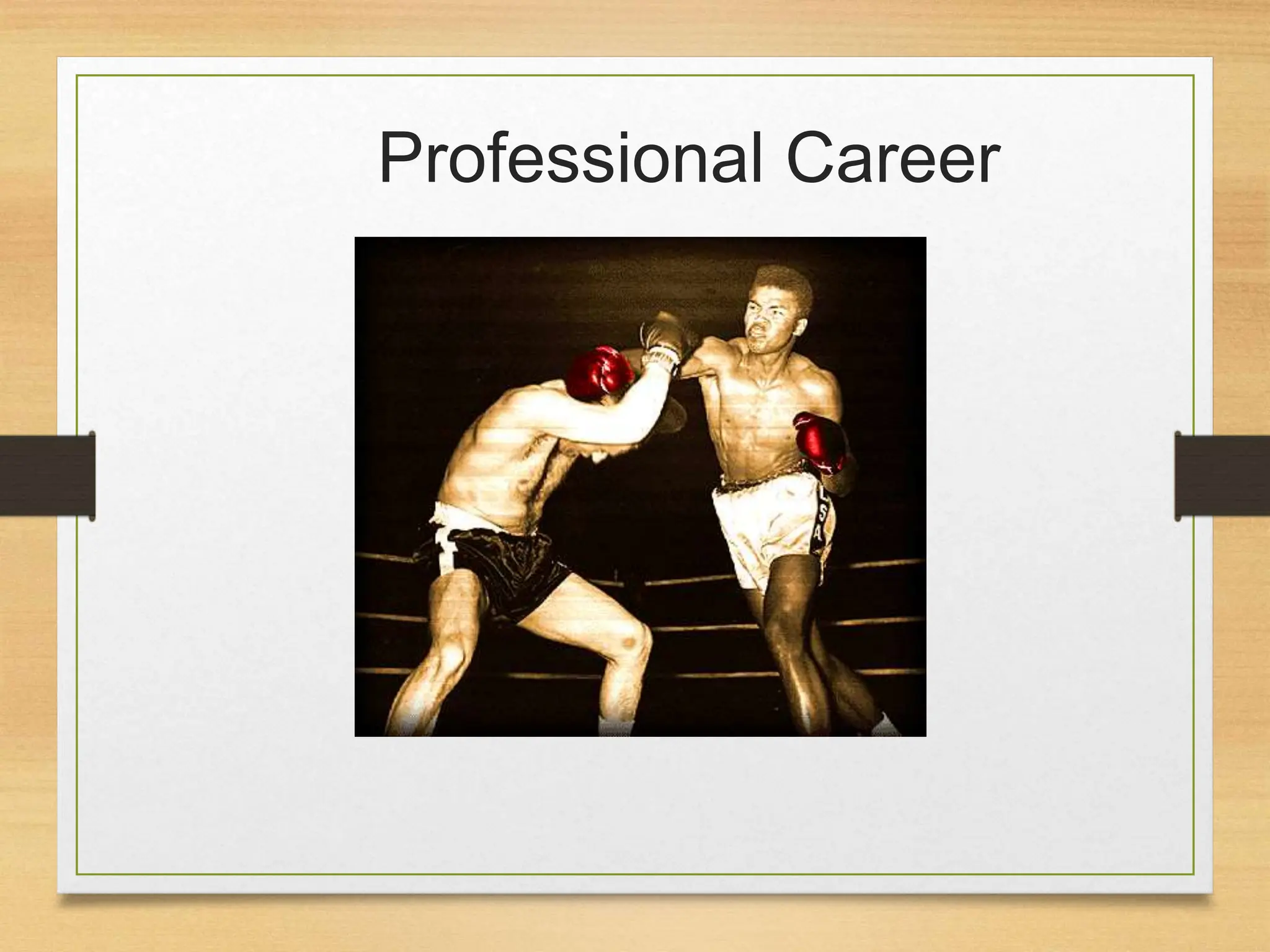 Muhammad Ali presentation -his life and times | PPT