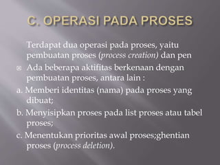 Muhammad Arifin - Proses pada Sistem Operasi | PPT