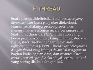 Muhammad Arifin - Proses pada Sistem Operasi | PPT