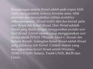 Muhammad Arifin - Proses pada Sistem Operasi | PPT