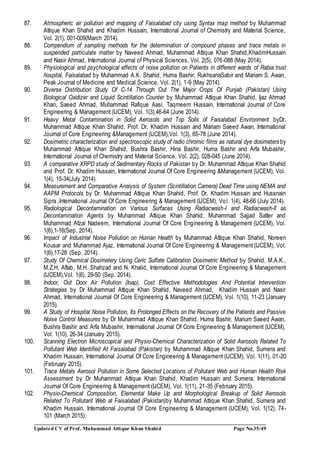 Muhammad attique khan shahid cv (2019 as per directions) | DOCX