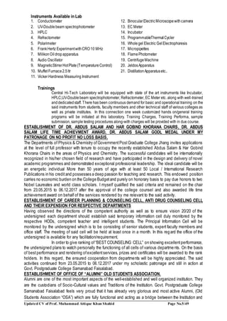 Muhammad attique khan shahid cv (2019 as per directions) | DOCX