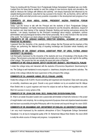 Muhammad attique khan shahid cv (2019 as per directions) | DOCX