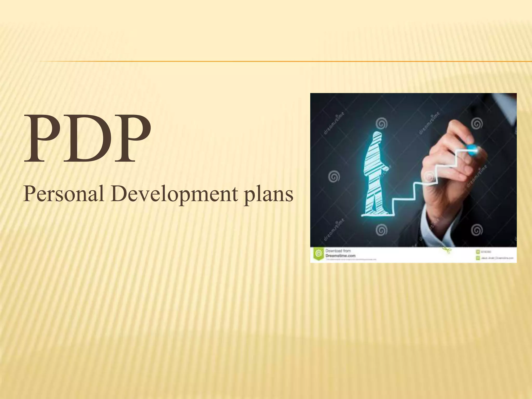 Personal Development Plan | PPTX
