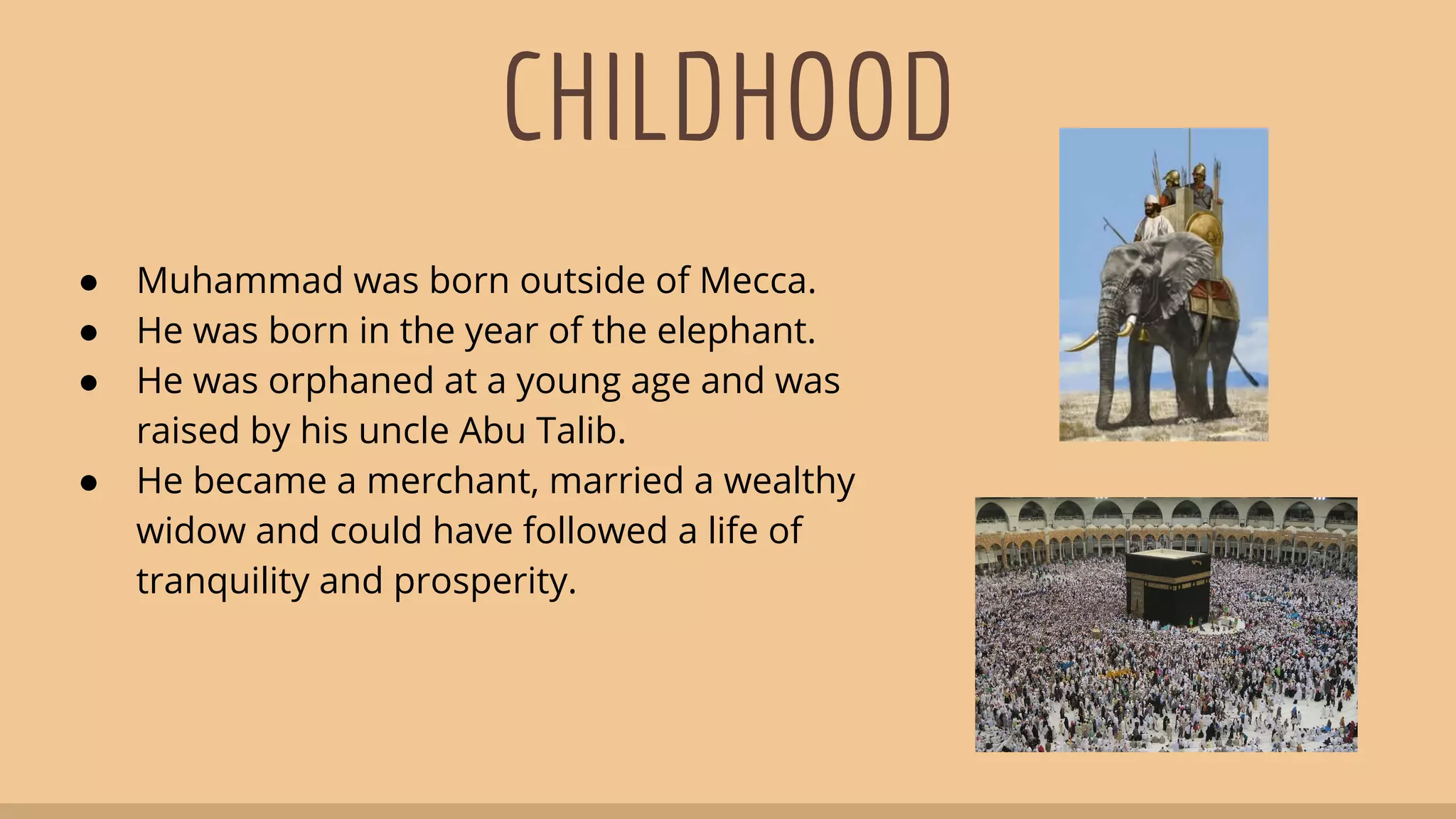 Muhammad biography | PPT
