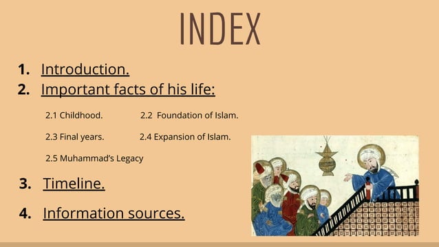 Muhammad biography | PPT