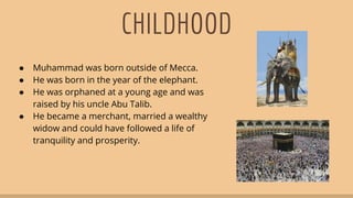 Muhammad biography | PPT