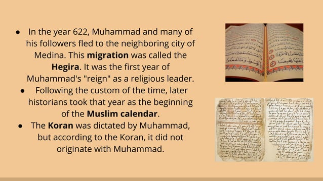Muhammad biography | PPT